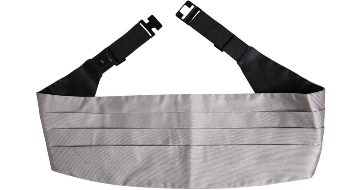 Dolce & Gabbana Pleated Cummerbund Adjustable in Brown for Men | Lyst UK