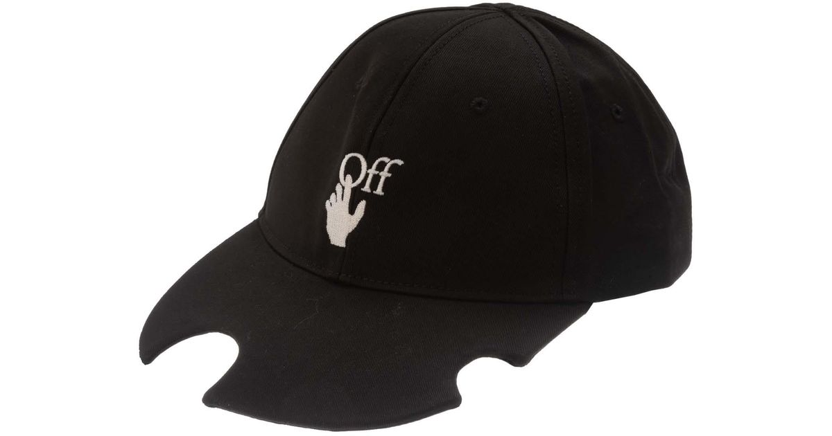 Off-White c/o Virgil Abloh Hand Off Meteor Baseball Cap in Black for Men | Lyst UK