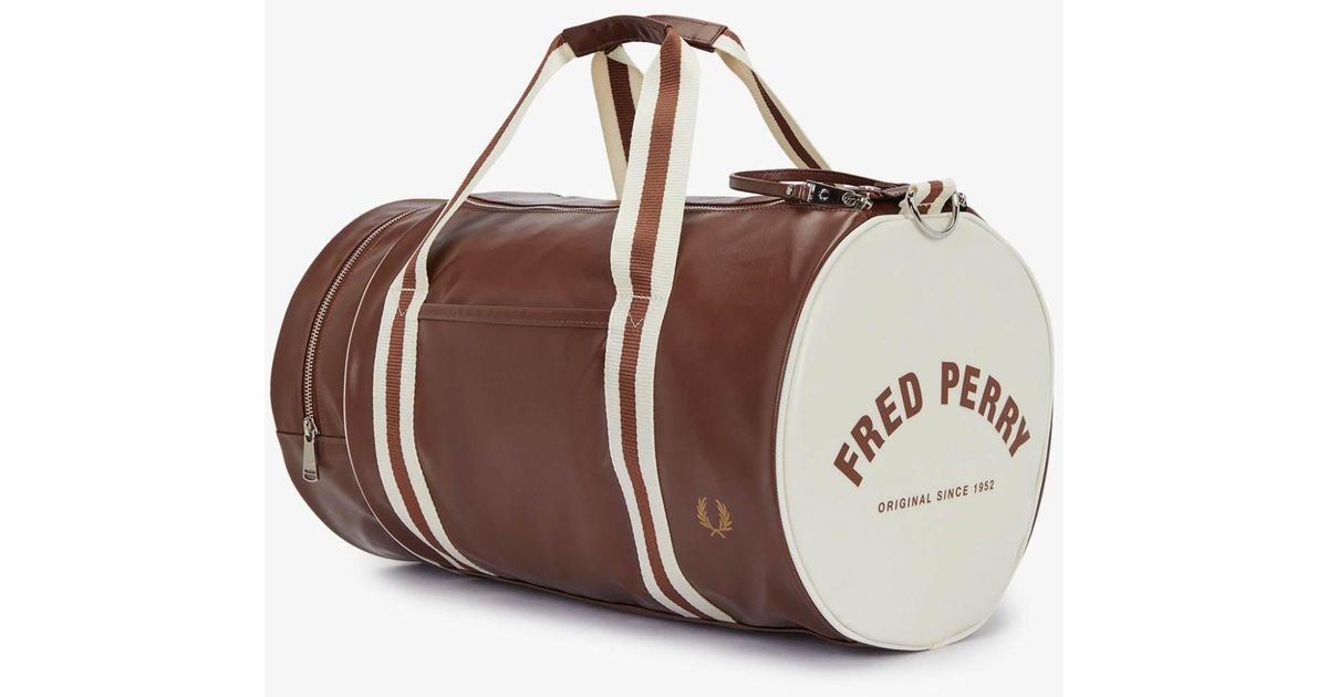 Fred Perry Classic Bag in Brown for Men | Lyst UK