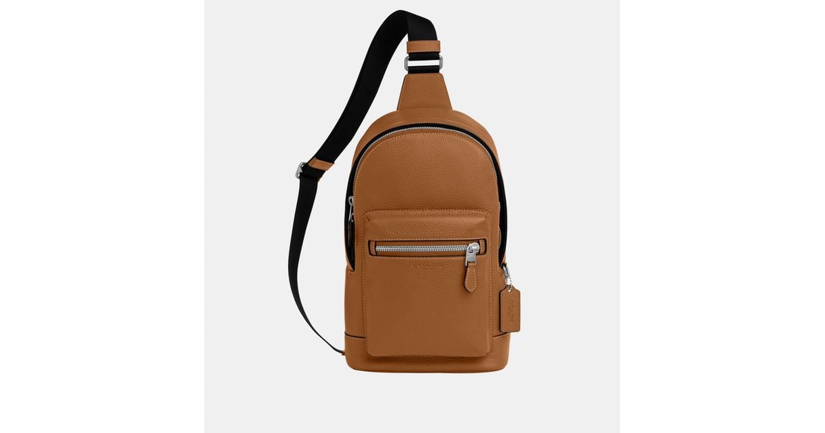 COACH West Pack in Brown for Men | Lyst UK