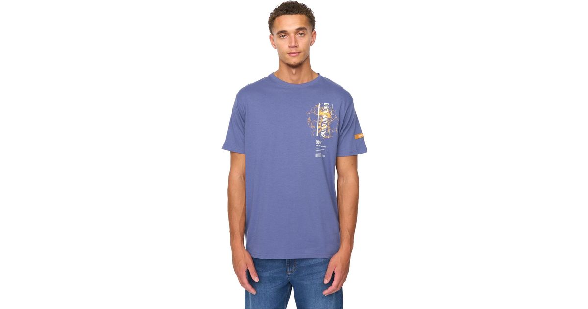 Duck and Cover Protonz T-Shirt (Denim) Cotton in Blue for Men | Lyst UK