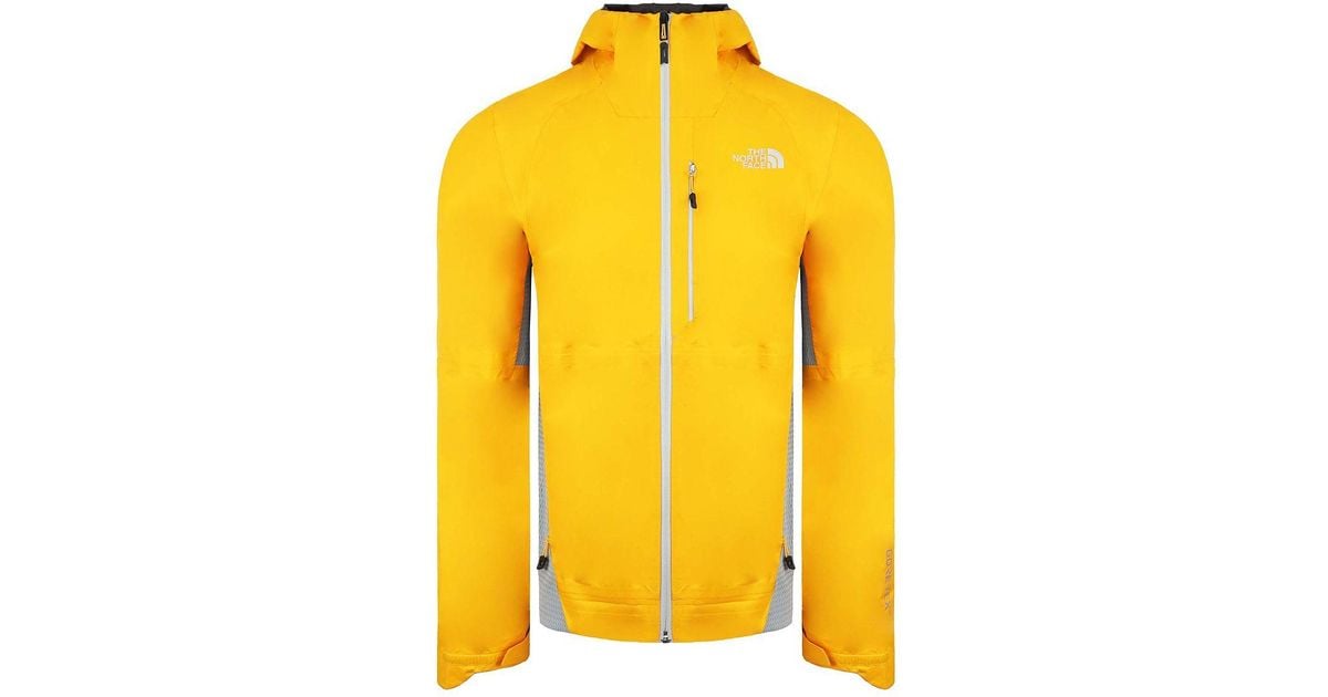 The North Face Gore-Tex Jacket in Yellow for Men | Lyst UK