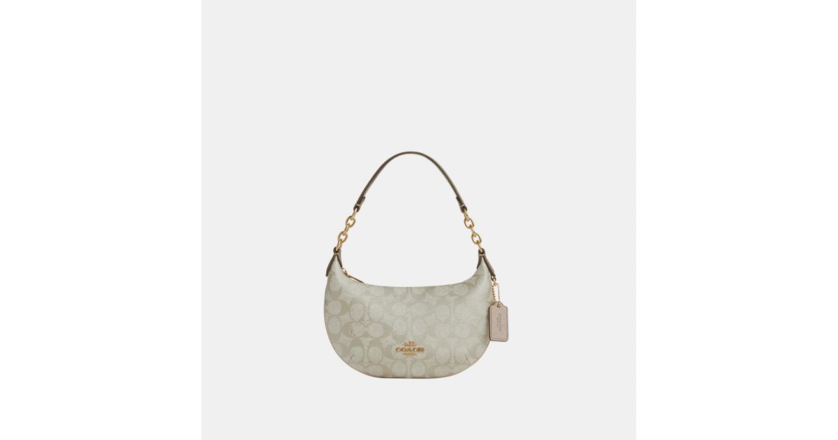 COACH Mini Payton in White | Lyst UK