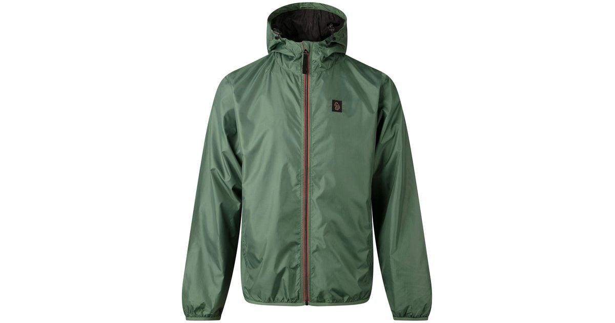 Luke 1977 Garnedd Lightweight Nylon Jacket in Green for Men | Lyst UK