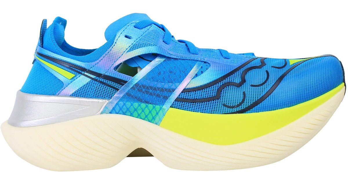 Saucony Endorphin Elite Running Shoes in Blue | Lyst UK