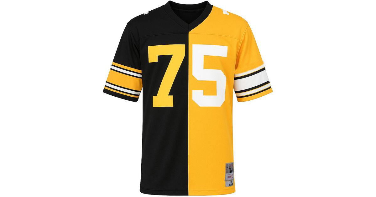 Mitchell & Ness Nfl Pittsburgh Steelers 75 Greene Split Legacy Jersey ...