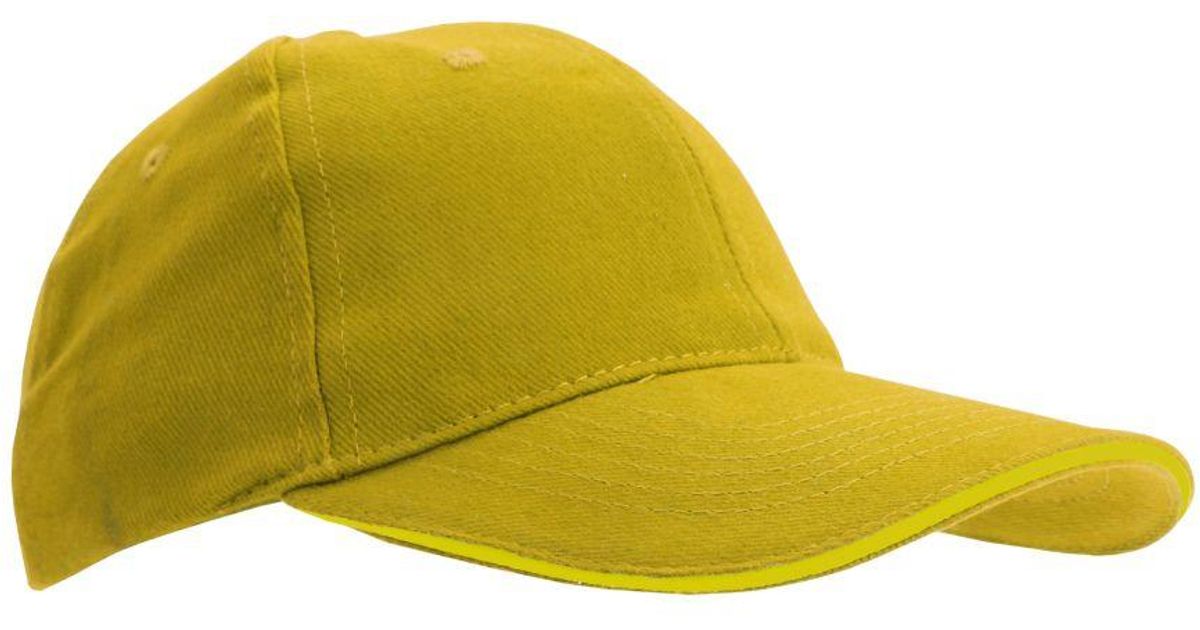 Sol's Buffalo 6 Panel Baseball Cap () in Yellow | Lyst UK