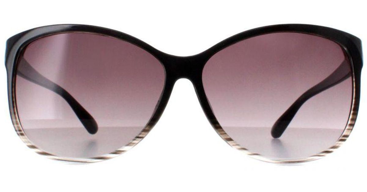 Calvin Klein Cat Eye Horn Gradient R661S in Brown | Lyst UK