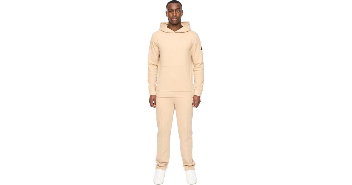Duck and Cover Hannings Hoodie & Bottom Set in Natural for Men | Lyst UK