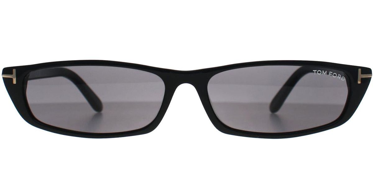 Tom Ford Rectangle Shiny Alejandro Ft1058 in Grey | Lyst UK