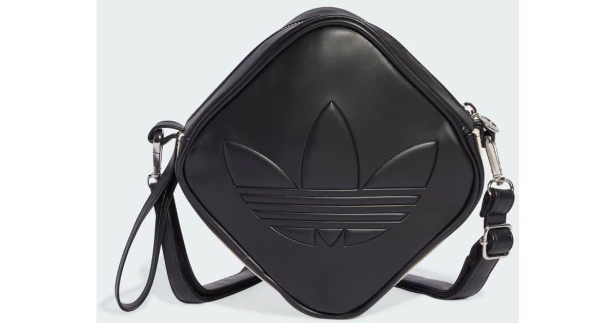 adidas Originals Diamond-Shaped Bag in Black | Lyst UK