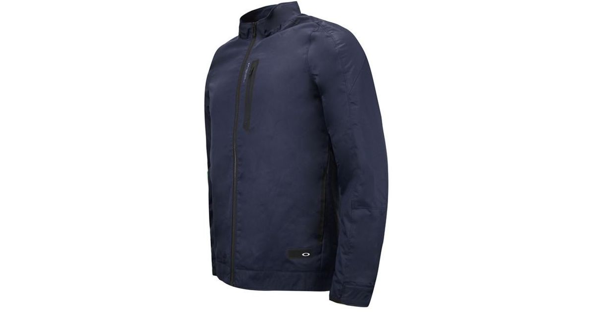 Oakley City Performance Bomber Jacket in Blue for Men | Lyst UK
