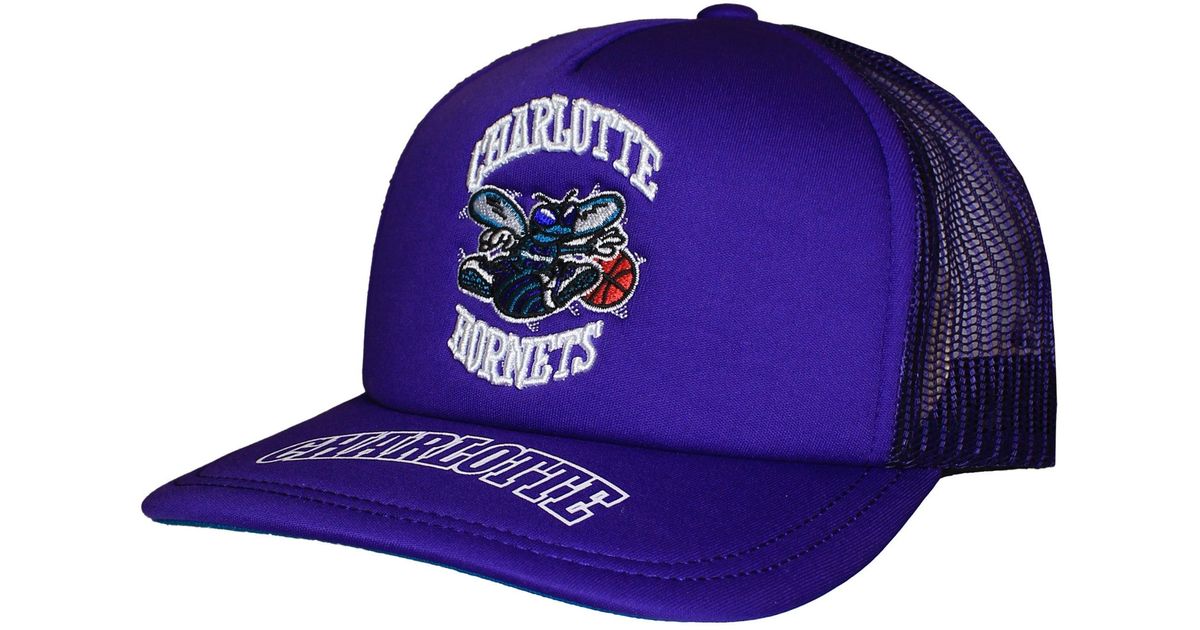 Mitchell & Ness Nba Charlotte Hornets Cap in Purple for Men | Lyst UK