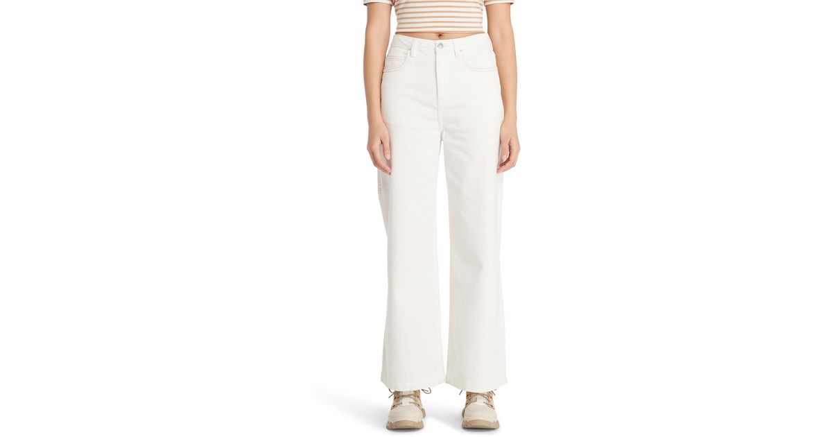 Timberland Carpenter Trouser in White | Lyst UK