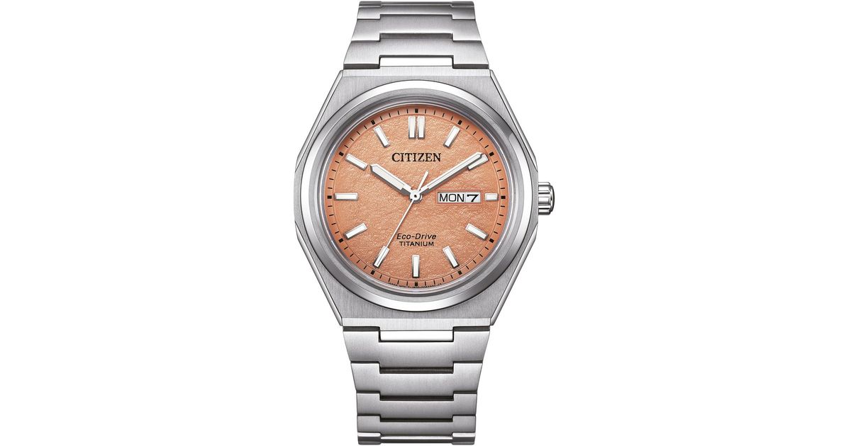 Citizen Watch Aw0130-85Z Titanium in Grey for Men | Lyst UK