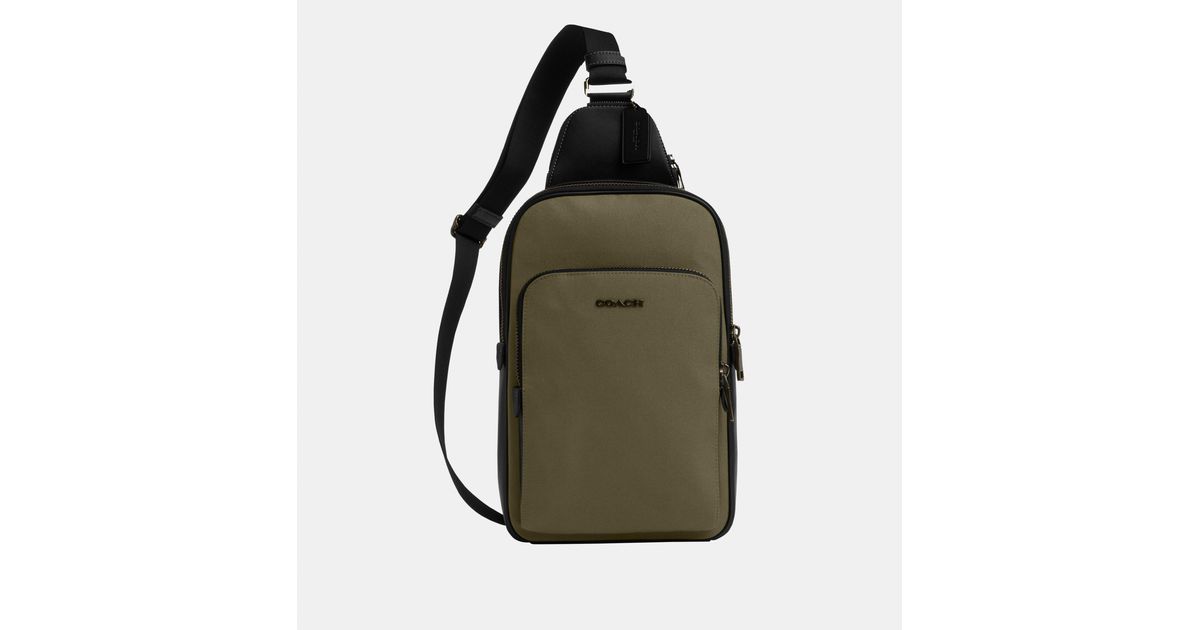 COACH Ethan Pack in Green for Men | Lyst UK