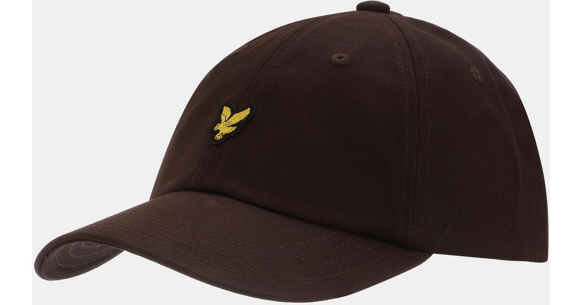 Lyle & Scott Baseball Cap in Brown for Men | Lyst UK