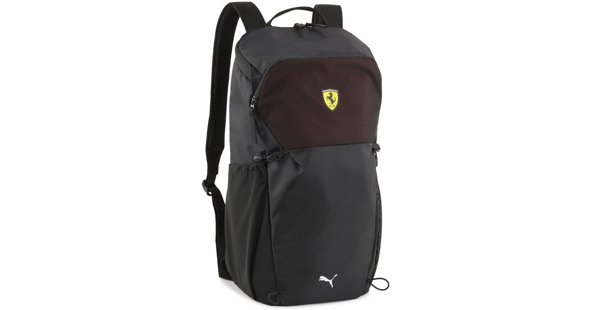 PUMA Scuderia Ferrari Race Backpack in Black | Lyst UK
