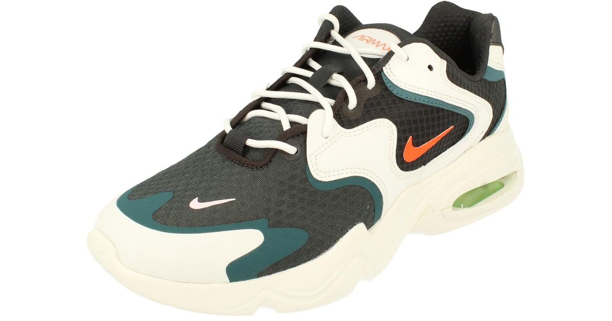 Nike Air Max 2X Running Trainers in Black for Men | Lyst UK