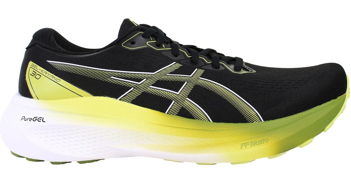 Asics Gel-Kayano 30 Running Shoes in Black for Men | Lyst UK