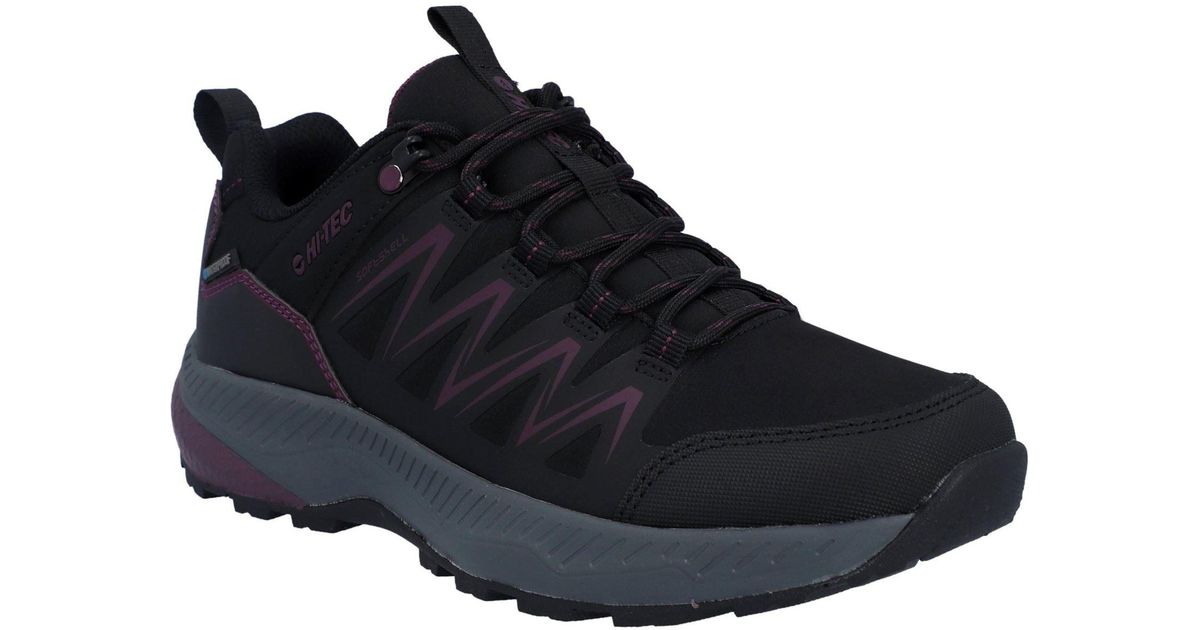 Hi-Tec Stealth Low Hiking Boots in Black | Lyst UK
