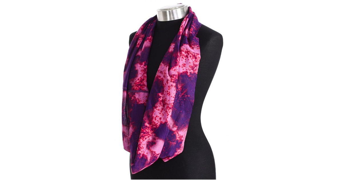 Buff Lifestyle 93100 Casual Twisted Knit Collar in Purple | Lyst UK