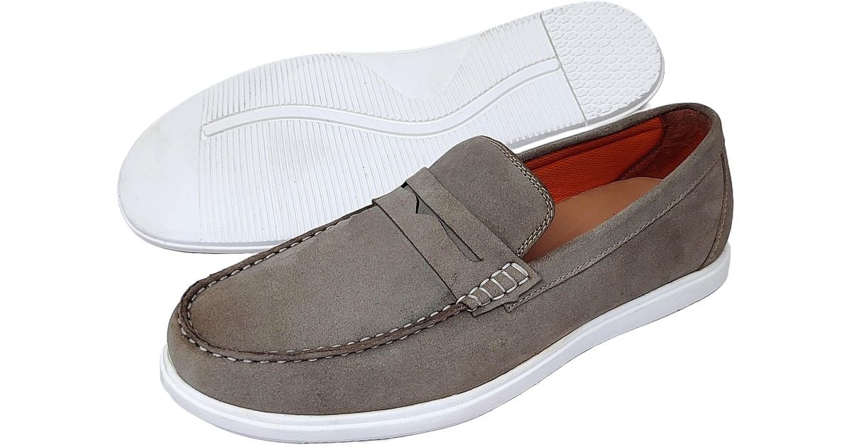 LB Comfort Claudio Leather Shoes in White for Men | Lyst UK