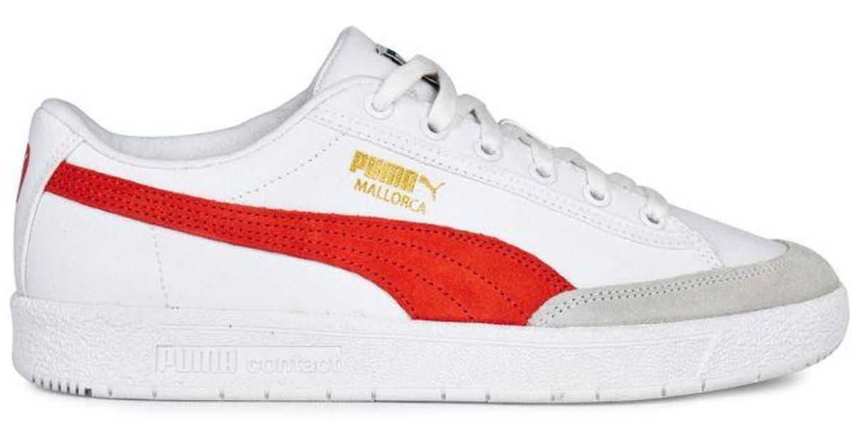 PUMA Sps Mallorca Trainers in White for Men | Lyst UK