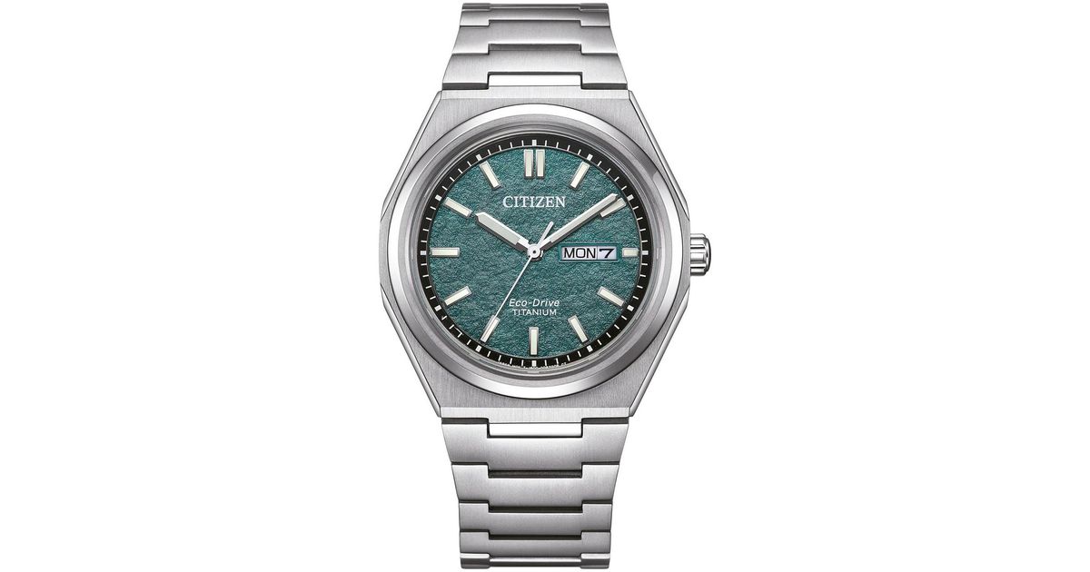 Citizen Watch Aw0130-85X Titanium in Grey for Men | Lyst UK