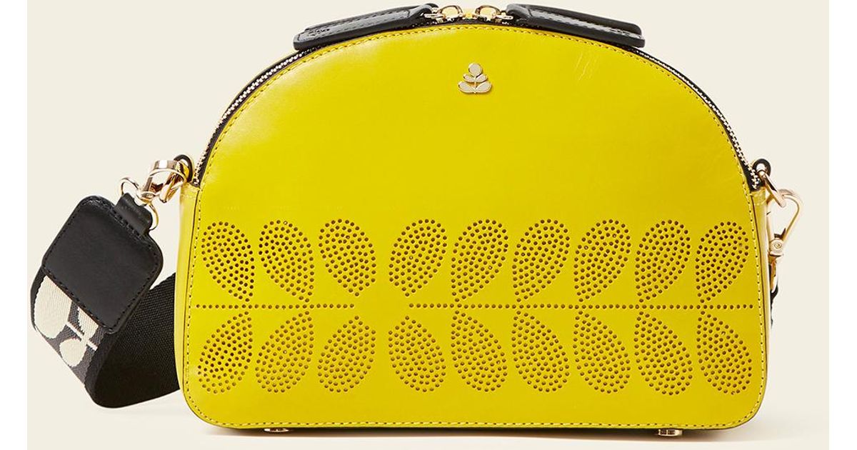 Orla Kiely Luna Crossbody in Yellow | Lyst UK