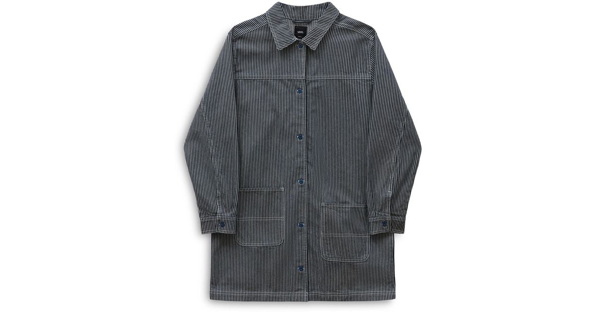 Vans Ground Work Dusk Downer Dress in Grey | Lyst UK