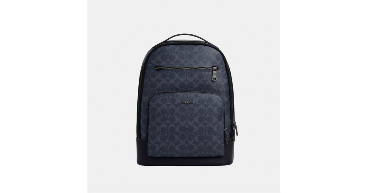 COACH Ethan Backpack in Blue for Men | Lyst UK
