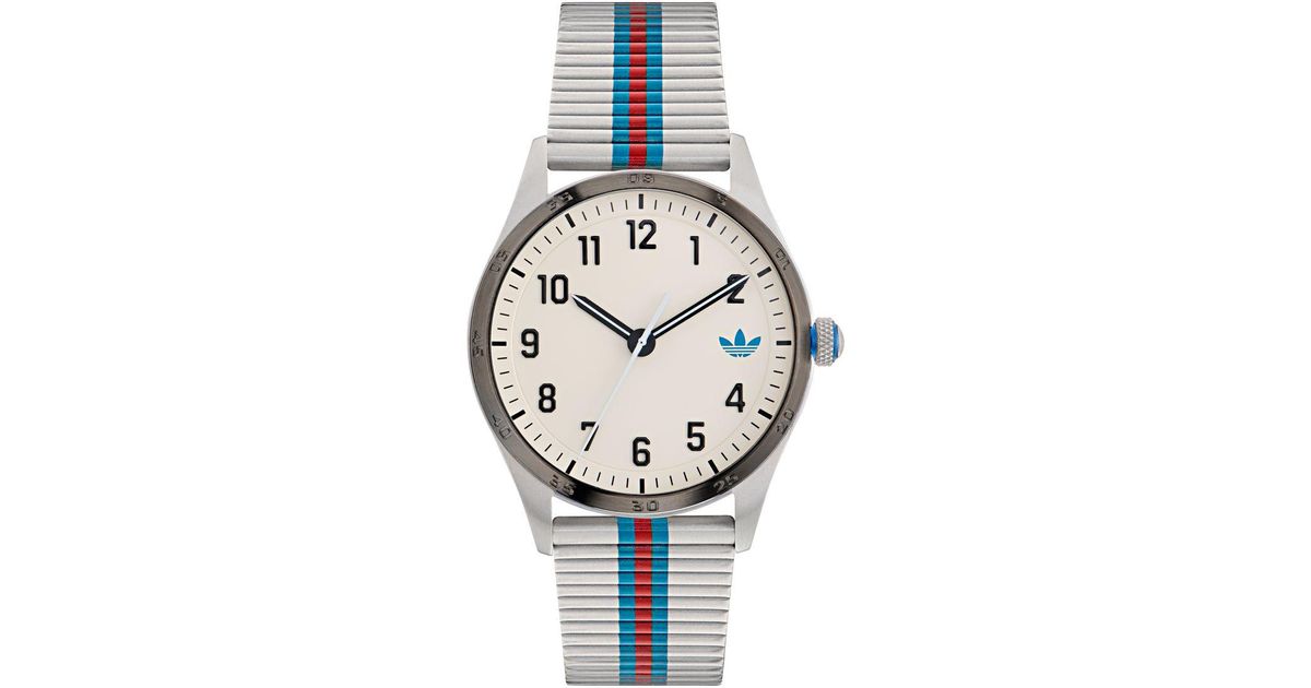 adidas Originals Code Four Watch Aosy23531 Stainless Steel in Metallic ...