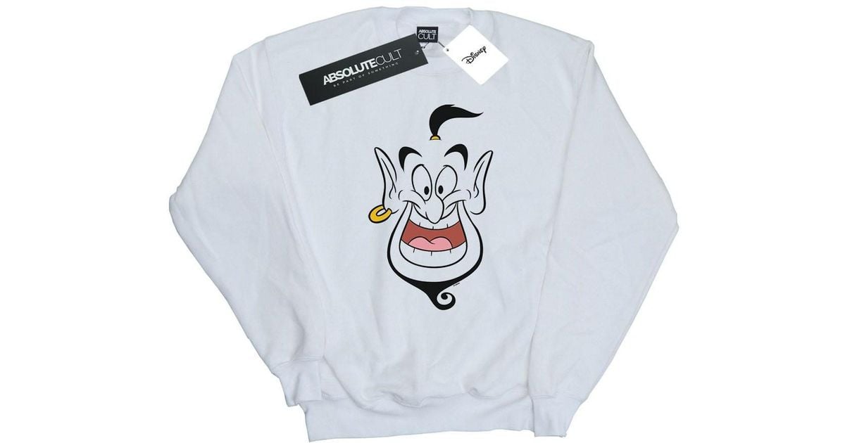 Disney Aladdin Genie Face Sweatshirt in Metallic for Men | Lyst UK