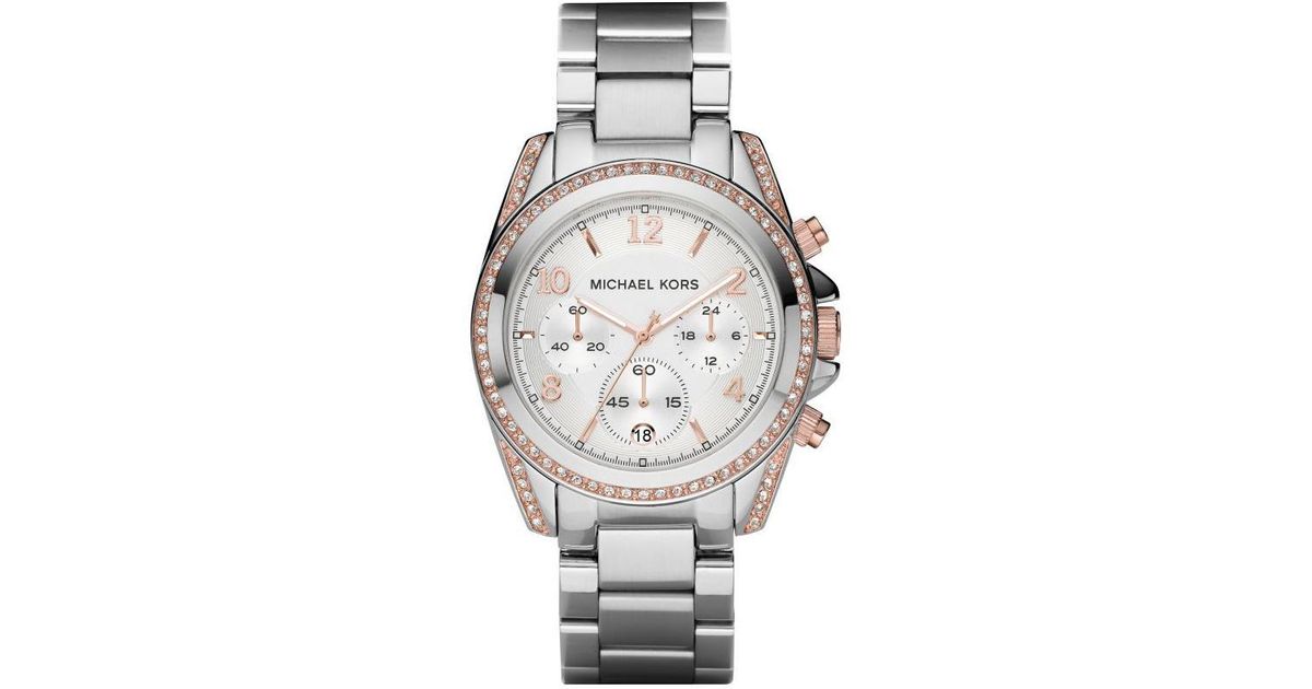 Michael Kors Ladies Mk5459 Watch in Metallic | Lyst UK