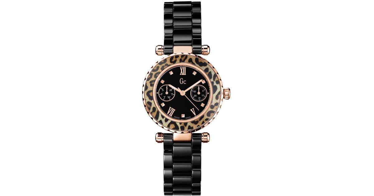 Gc X35016L2S Ladies Diver Chic Watch in Black | Lyst UK