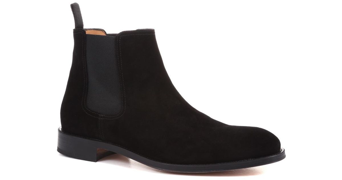 Jones Bootmaker Cheltenham Handmade Chelsea Boots in Black for Men ...