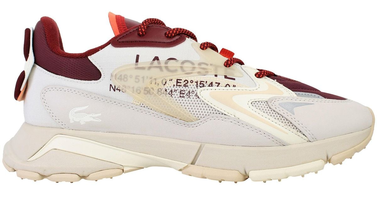 Lacoste L003 Neo Tech 224 1 Off Trainers in Pink for Men | Lyst UK