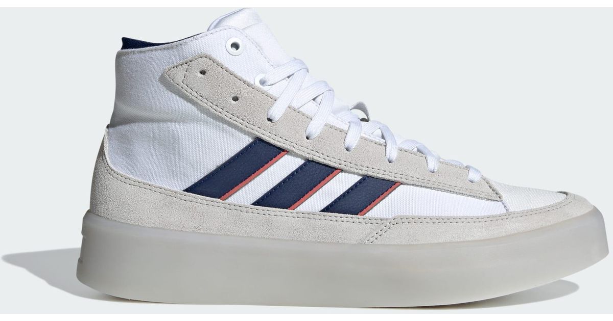 adidas Originals Znsored High Shoes in Blue | Lyst UK