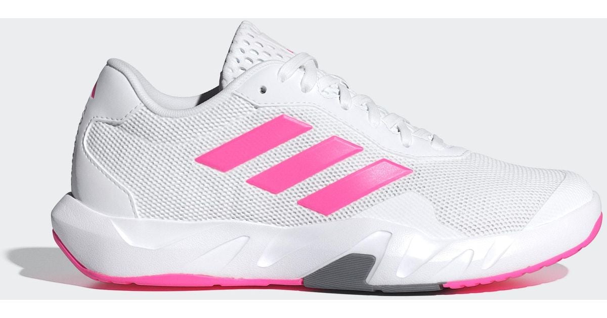 adidas Originals Amplimove Versatile Trainer Shoes in Pink | Lyst UK
