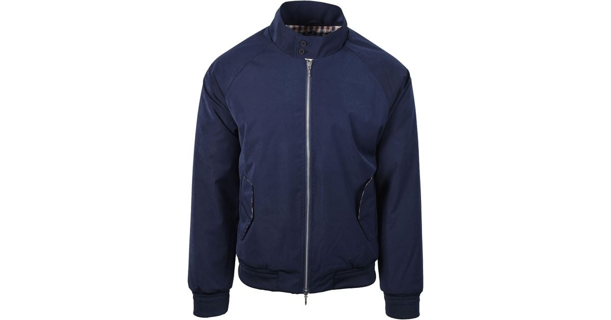 Aquascutum Hydro Active Scutum Jacket in Blue for Men | Lyst UK