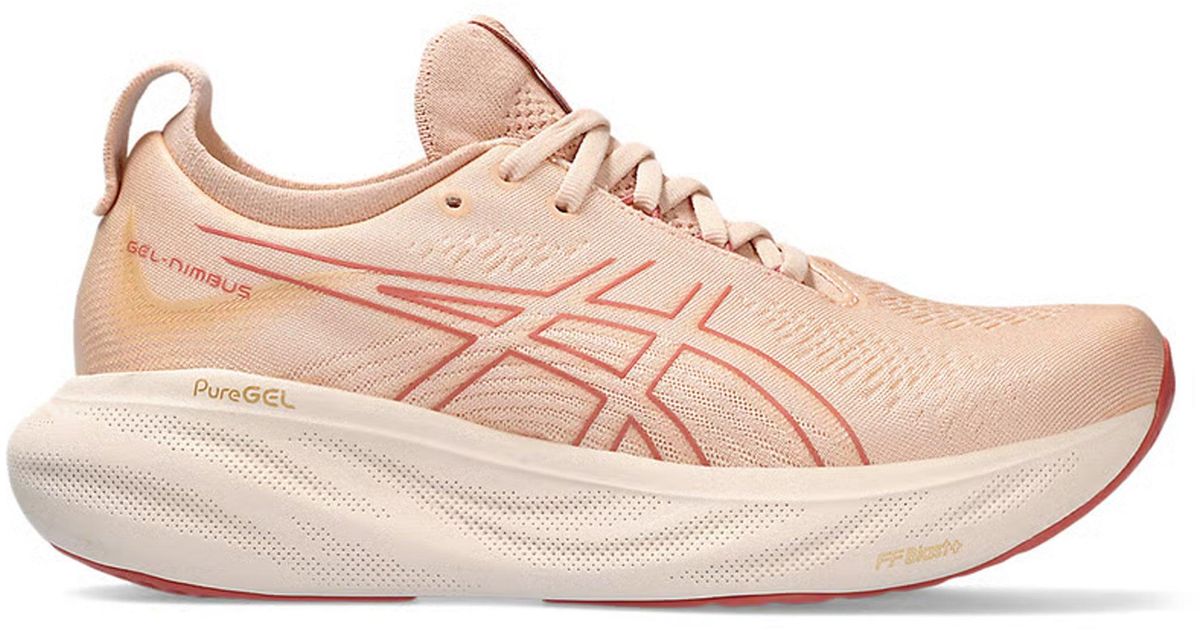 Asics Gel-Nimbus 25 Running Shoes in Pink | Lyst UK
