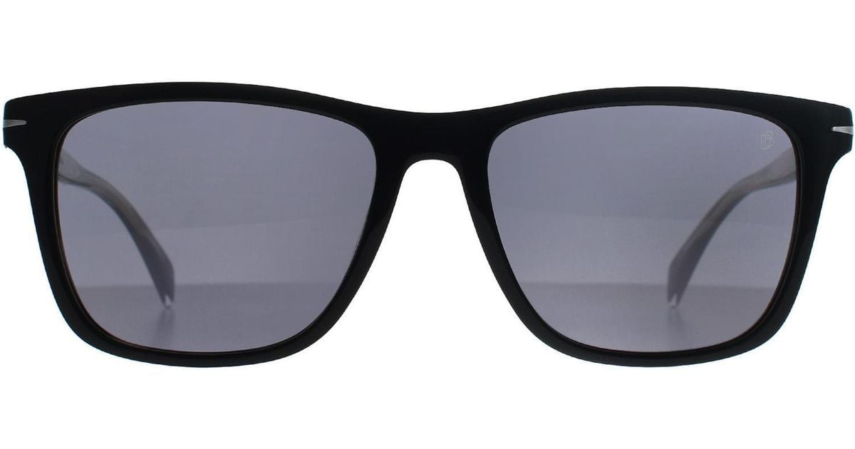 David Beckham Rectangle Db 1092/S in Black for Men | Lyst UK