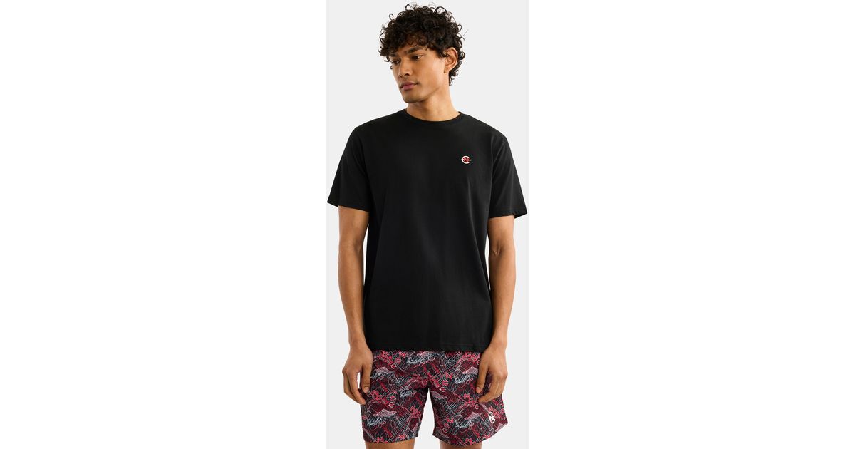Nautica Cork T-Shirt in Black for Men | Lyst UK