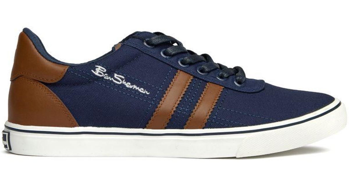 Ben Sherman Dexxy Trainers in Blue for Men | Lyst UK