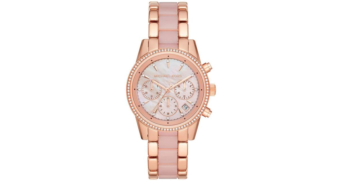 Michael Kors Ladies Mk6769 Watch in Pink | Lyst UK