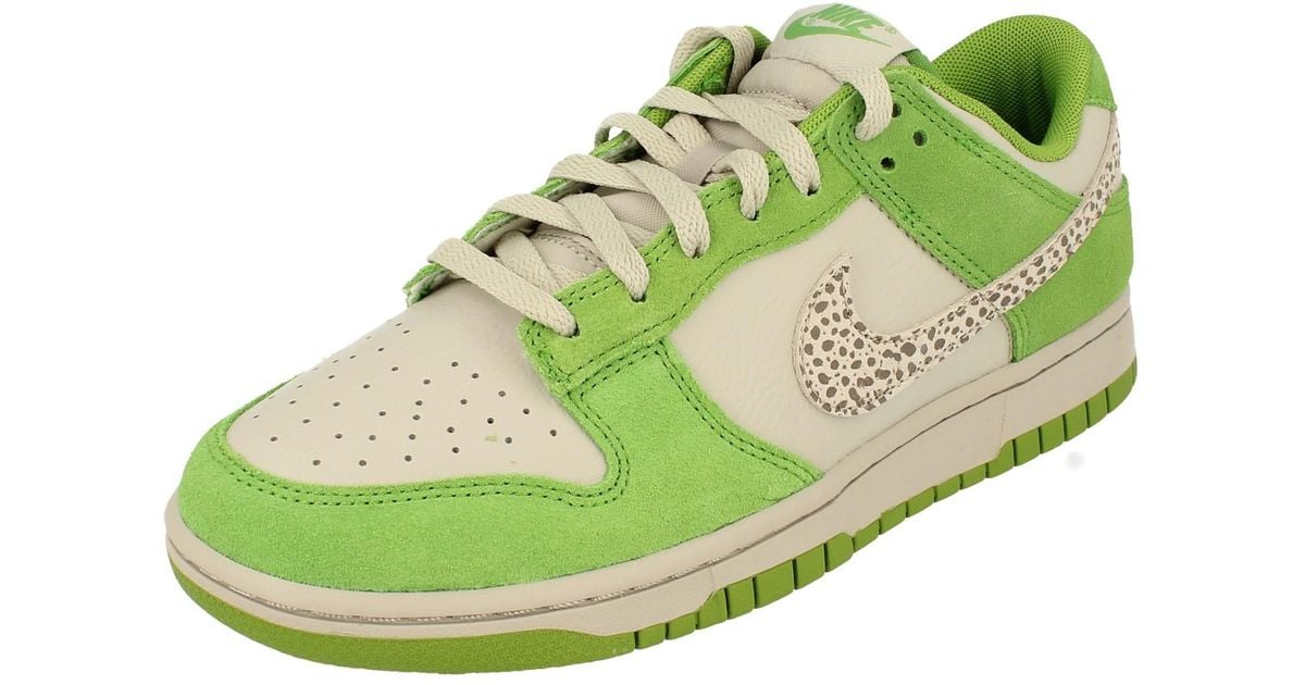 Nike Dunk Low As Trainers in Green for Men | Lyst UK