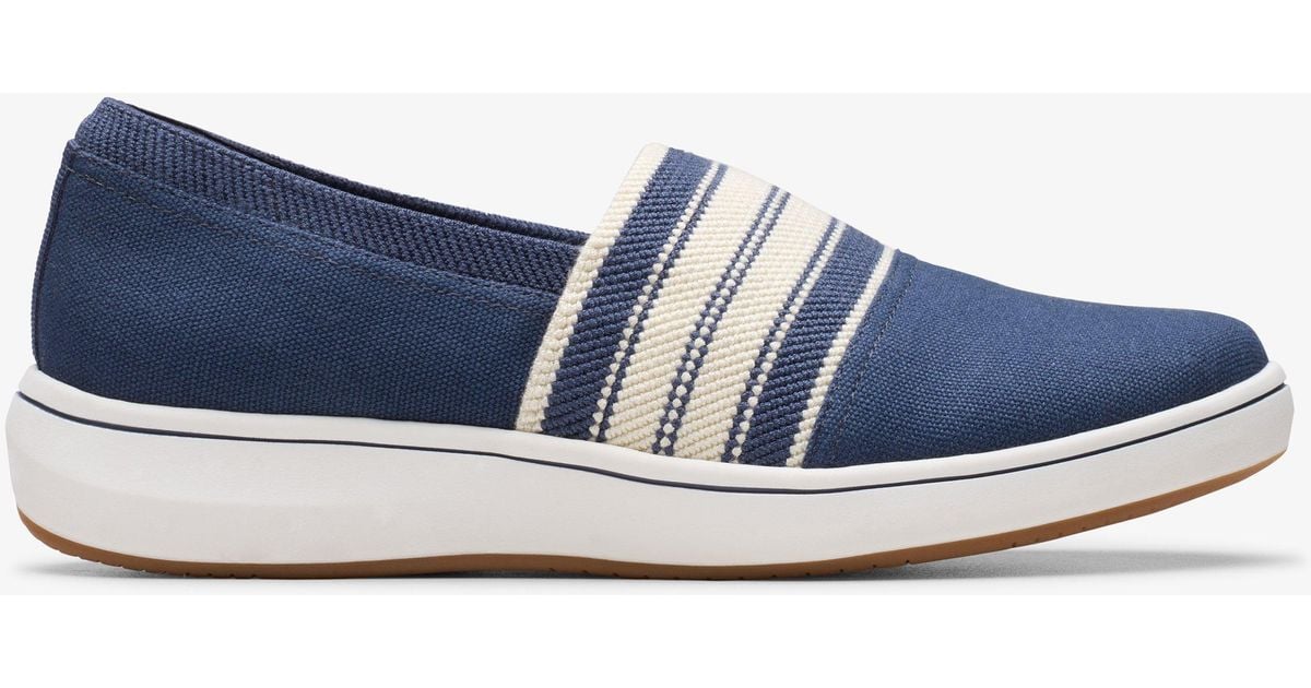 Clarks Brinkleyskymst Shoes in Blue | Lyst UK