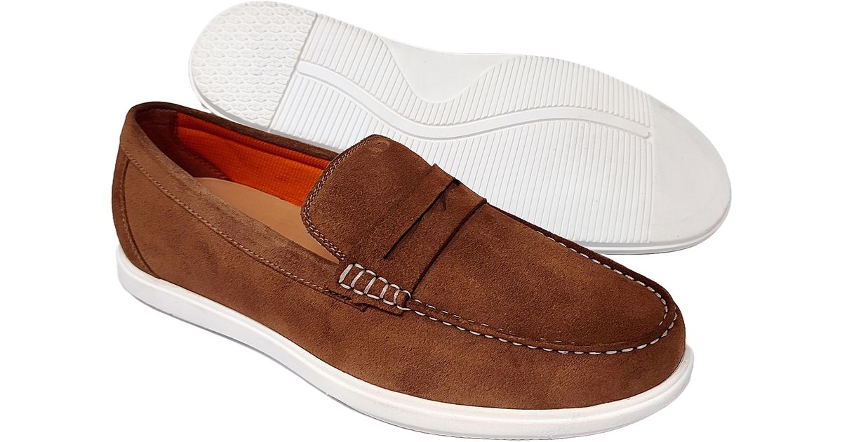 LB Comfort Claudio Leather Shoes in Brown for Men | Lyst UK