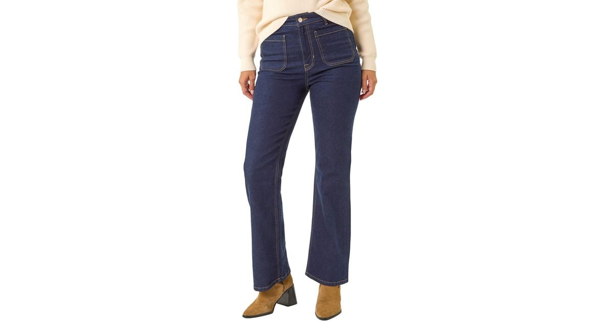 D.u.s.k Front Pocket Bootcut Jeans in Blue | Lyst UK